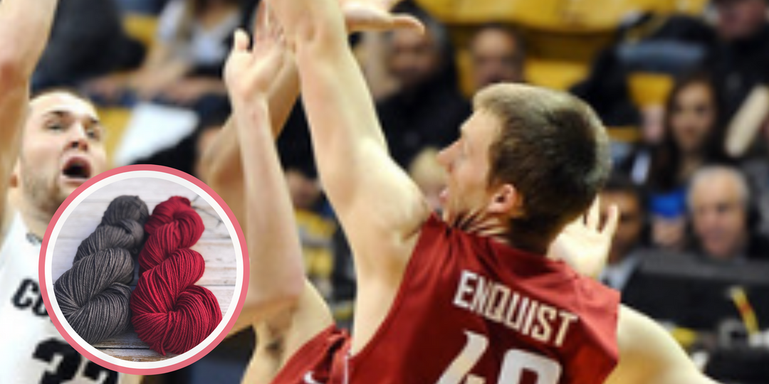 Spot-on collegiate color yarn & themed kits made in the US - KnitPal